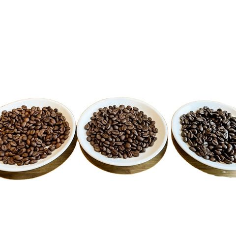 Roasted Robusta Arabica Coffee Beans Custom Blend Ratio / Full-city ...